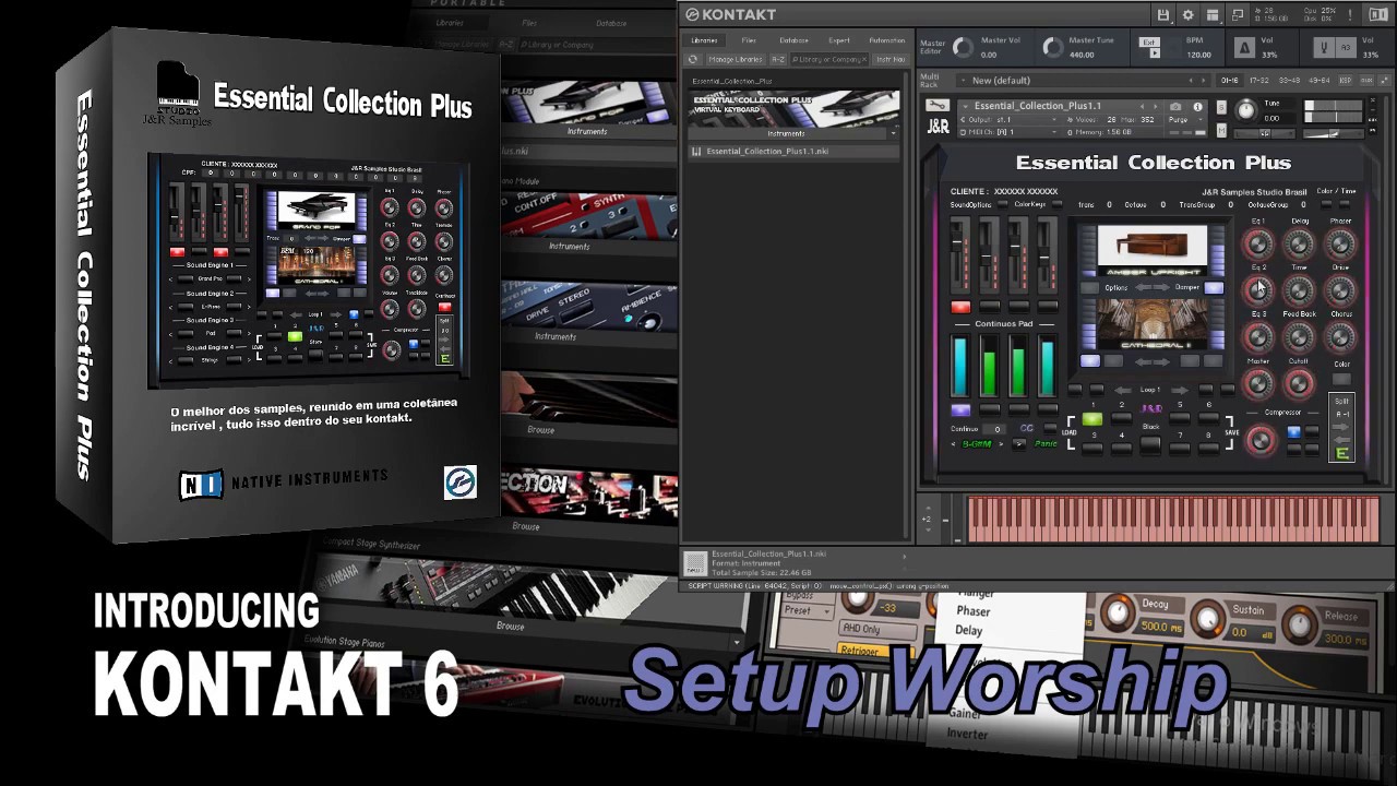 Essential Collection Plus - MELHOR BIBLIOTECA PARA KONTAKT - YouTube