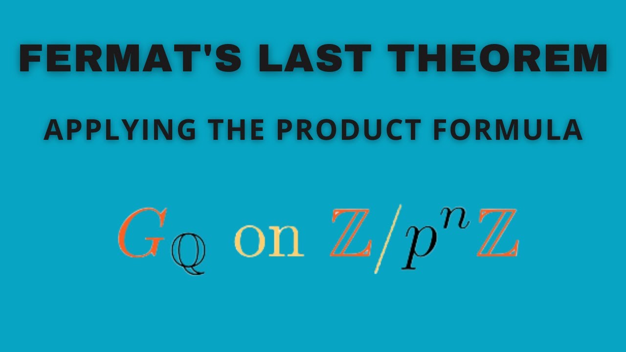 Fermat's Last Theorem: Calculating with the Product Formula! (4.10, #64 ...