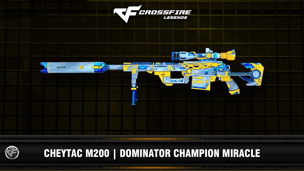 CFM : Cheytac M200 | Dominator Champion Miracle (VIP) - YouTube