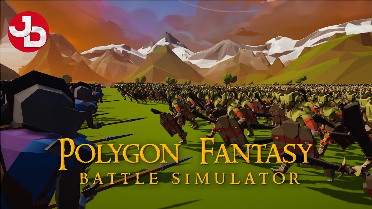 Polygon Fantasy Battle Simulator PC Gameplay 1440p 60fps - YouTube