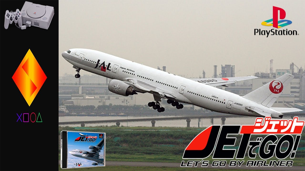 Jet De GO! Lets Go by Airliner (PS1) - 4K Gameplay - YouTube