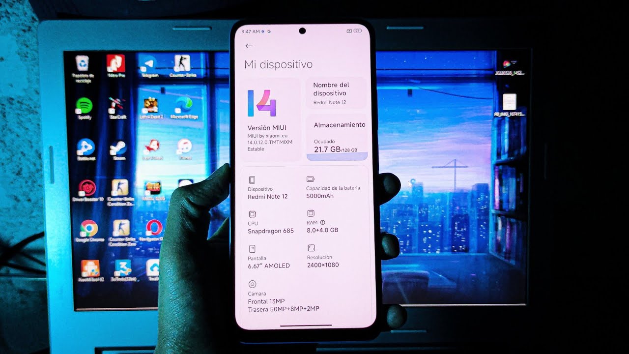 Cómo INSTALAR XIAOMI.EU por FASTBOOT en el XIAOMI REDMI NOTE 12 - YouTube