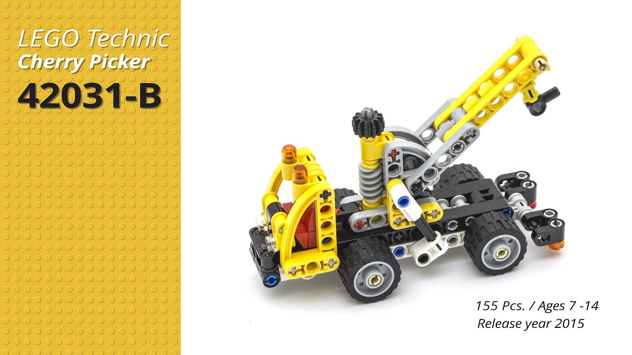 Lego Technic 42031 Tow Truck - Speed build, Model B - YouTube