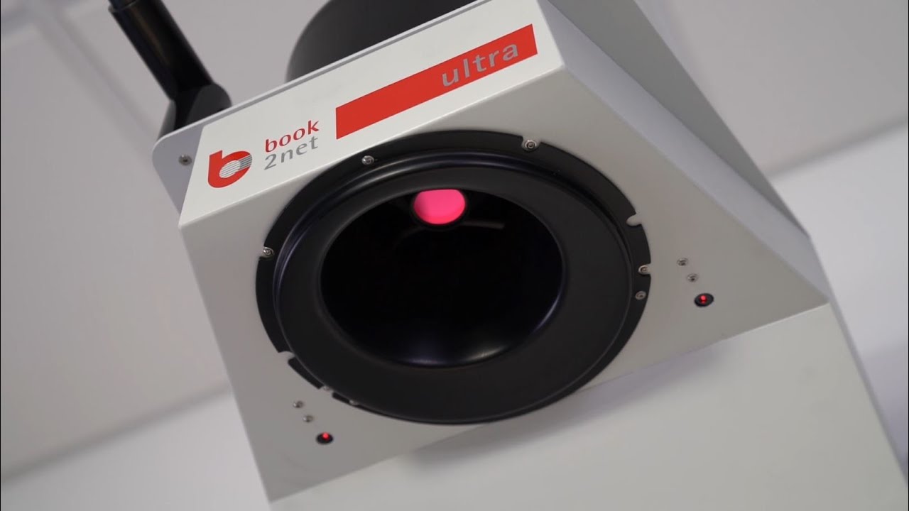 book2net Ultra A2+ Book Scanner - YouTube