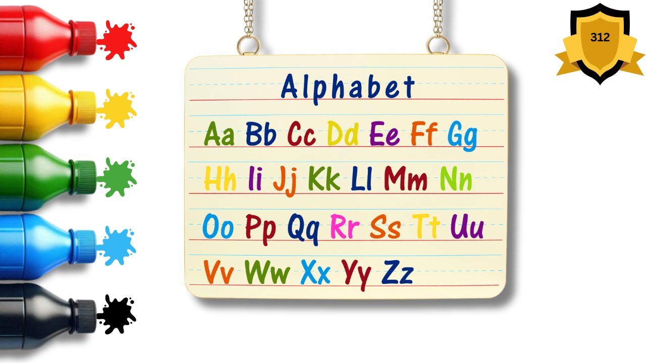 Learn and writing ABCDEF with Fun and Joyful Songs for Preschool Kids ...