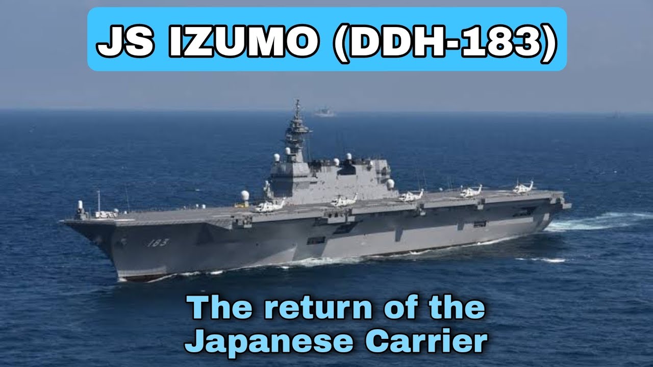 JS IZUMO the return of the Japanese Carrier. lets take an info about ...