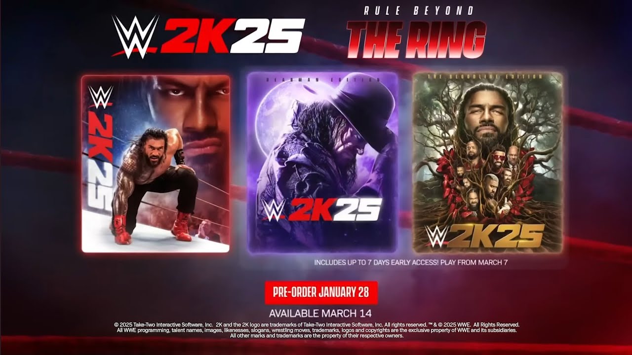 #WWE2K25 COVER REVEALS + UPDATED SMACKDOWN?!|#WWE2KNEWS - YouTube