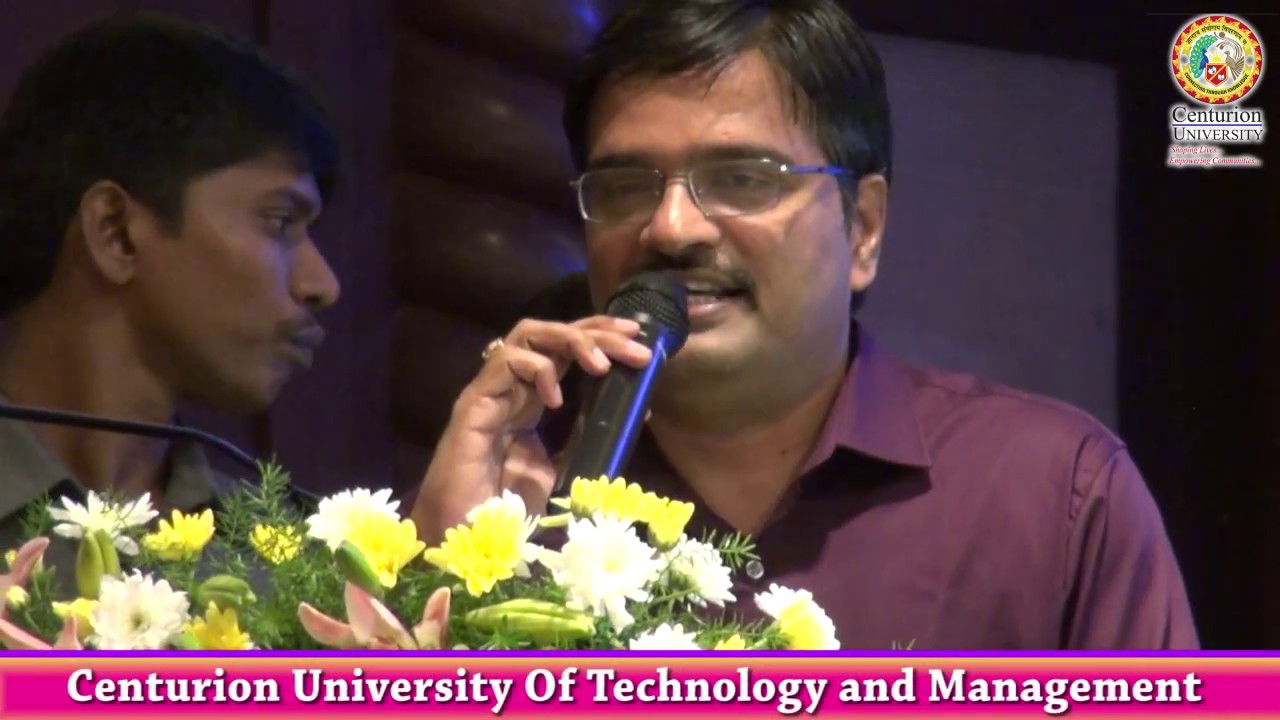 CUTM AP Unveiling of Foundation Stone Address by Prof D N Rao - YouTube