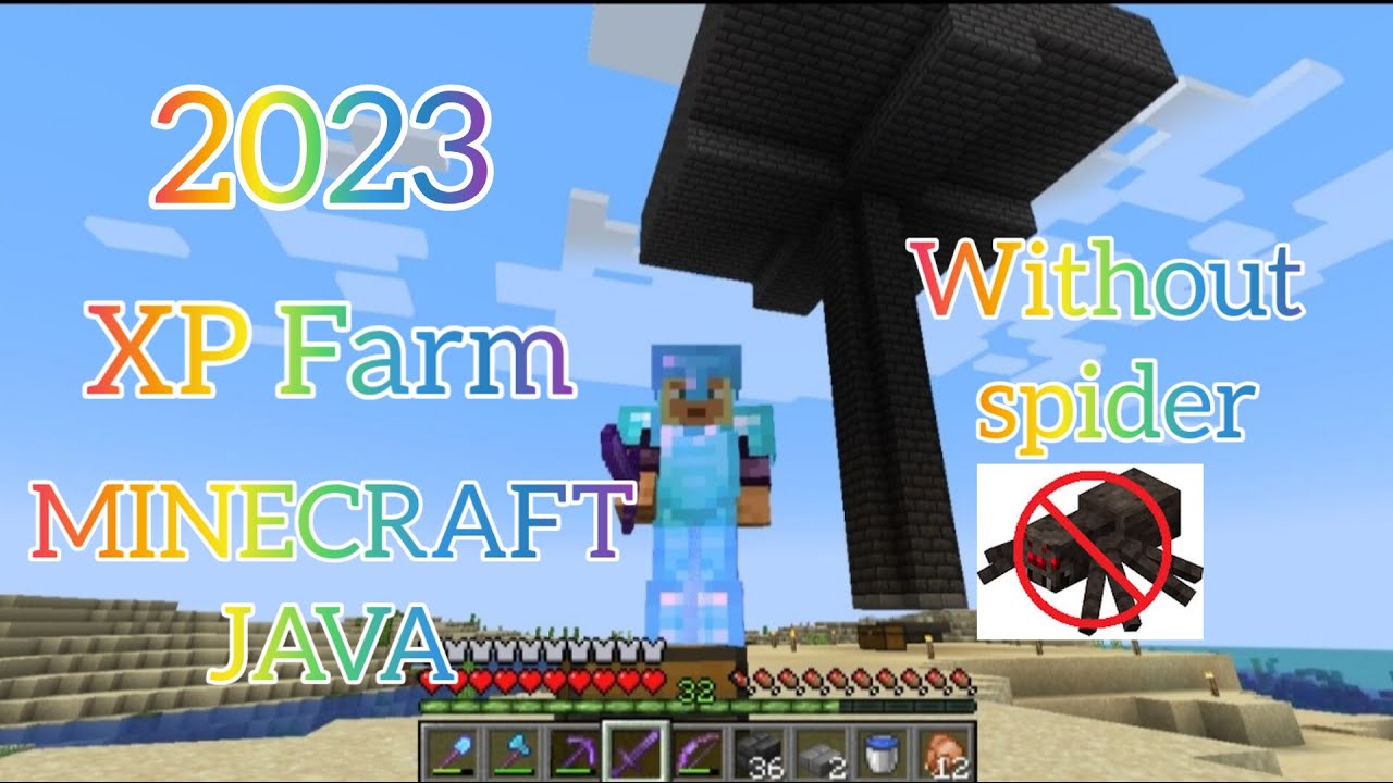 How To Make XP Farm || XP Farm || Minecraft Java Edition || 2023 ...