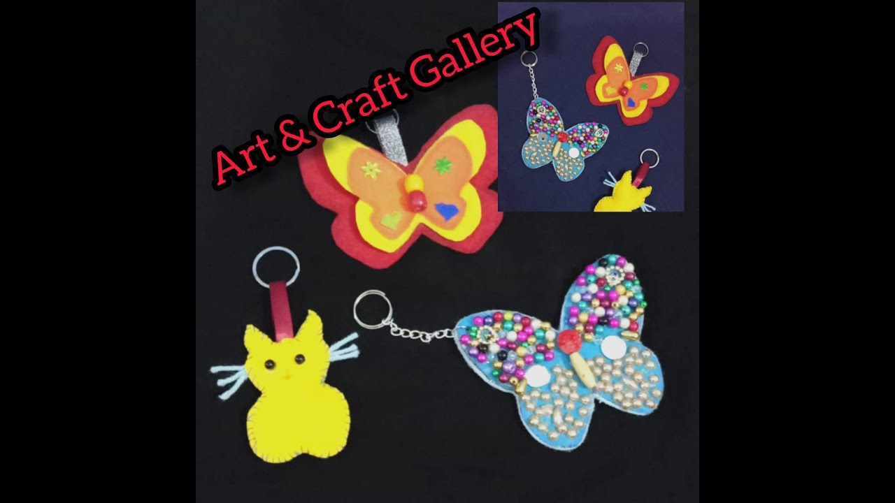 DIY Cute & Easy Keychains || How to make Keyrings at home || DIY ...