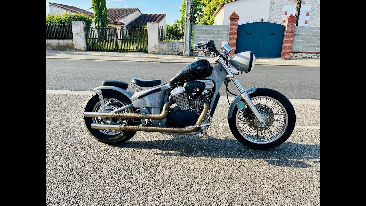 600 SHADOW HONDA CHOPPER BOBBER CUSTOM VT 600 = MCSO performance = www ...