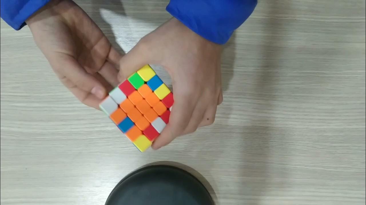 Как собрать 5на5 кубик рубикa - YouTube