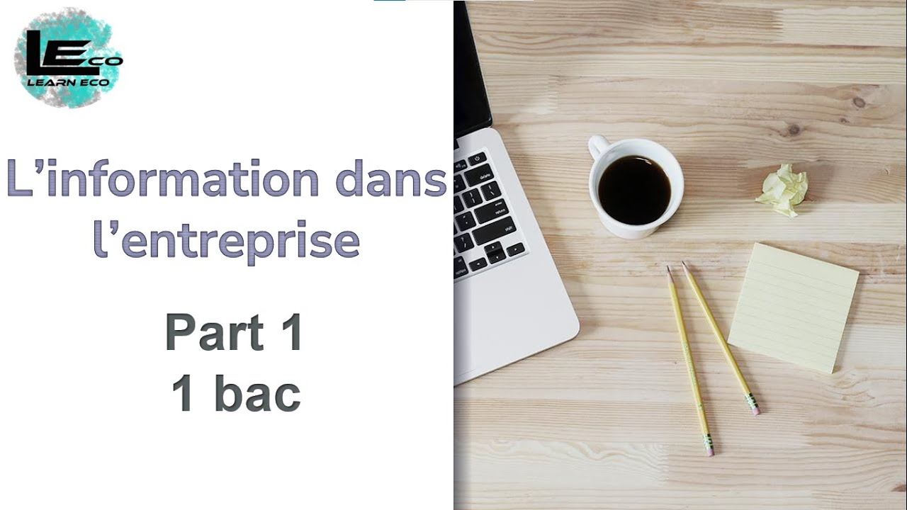 Chapitre 1: Notion de l'information Part 1- 1 Bac - YouTube