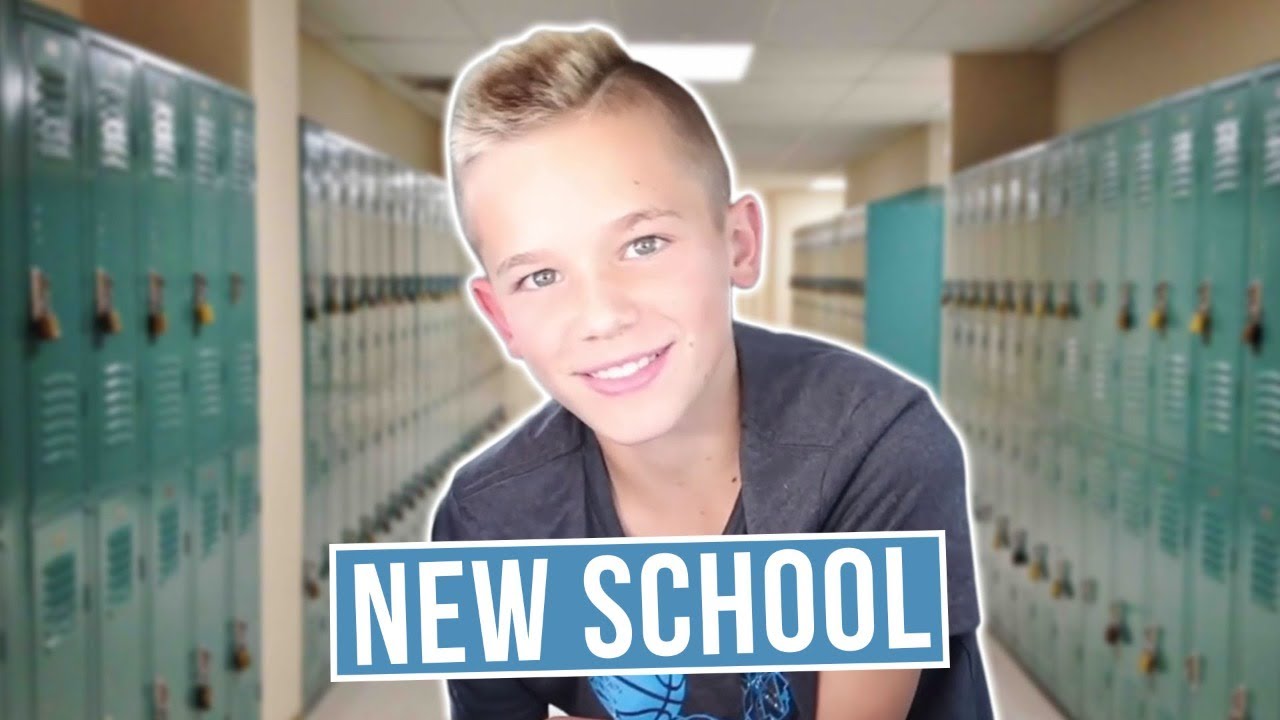 Rhett’s Middle School orientation l School Tour | The LeRoys - YouTube