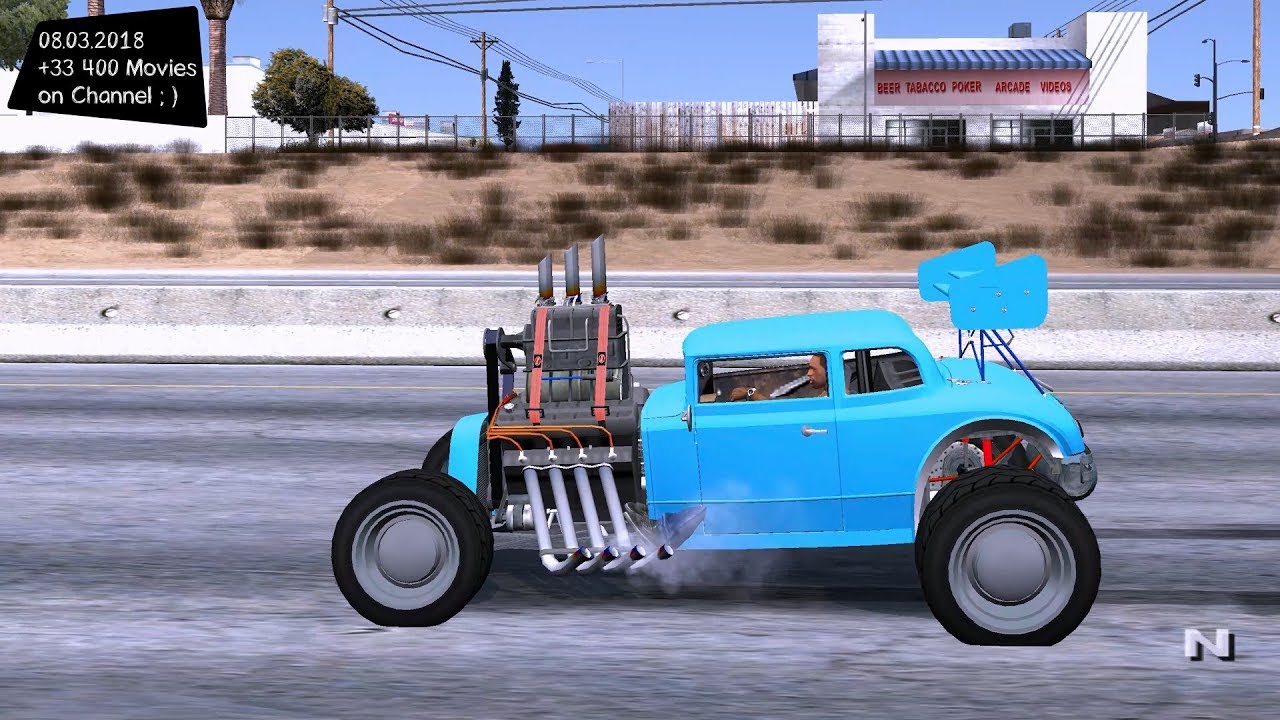 Carson Extreme Hot Rod Grand Theft Auto San Andreas GTA SA MOD _REVIEW ...