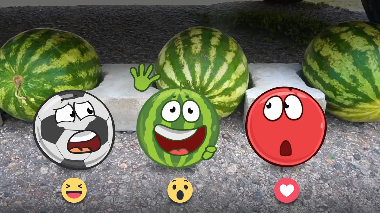 Red Ball 4 Animation | Red Ball In Real Life With Watermelon Ep 3 - YouTube