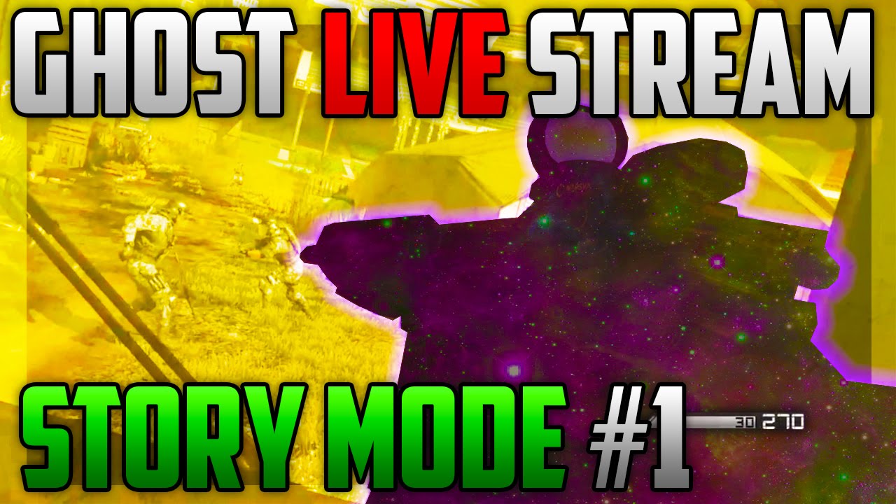 GHOST-STORY MODE /LIVE STREAM/COD - YouTube
