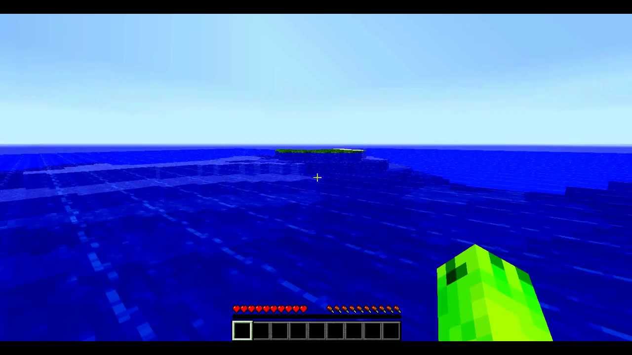 Minecraft-Good spawn place.. - YouTube