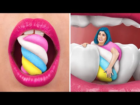 Ya Tüm Şekerler Kaybolursa / Komik Yenilebilir Şakalar!