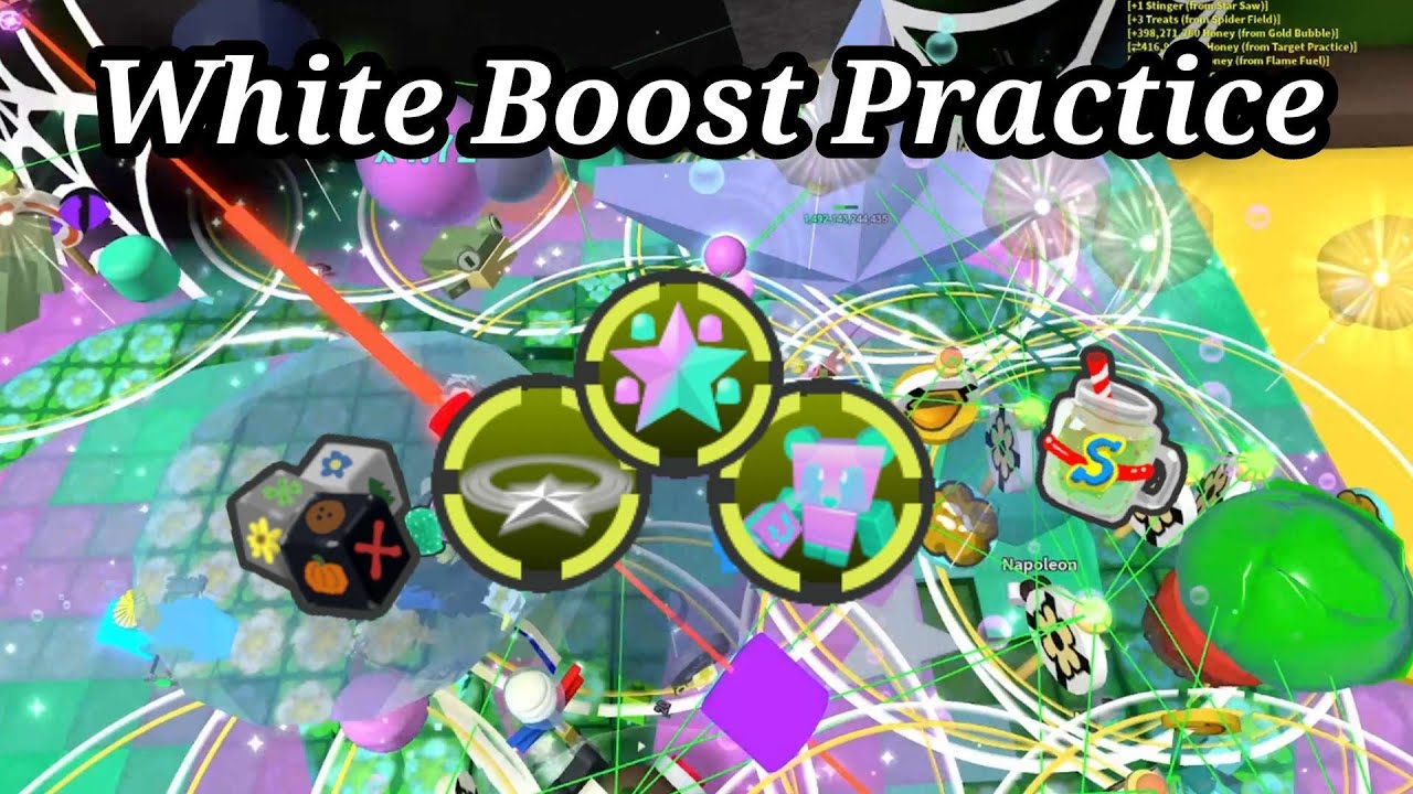 Boosting as a white hive for the first time - YouTube