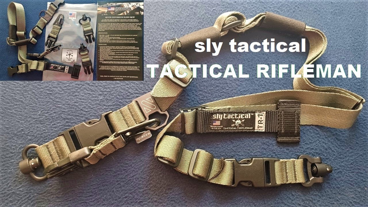 Sly Tactical, Tactical Rifleman, TR-1 (QCS) Quick Convertible Sling ...