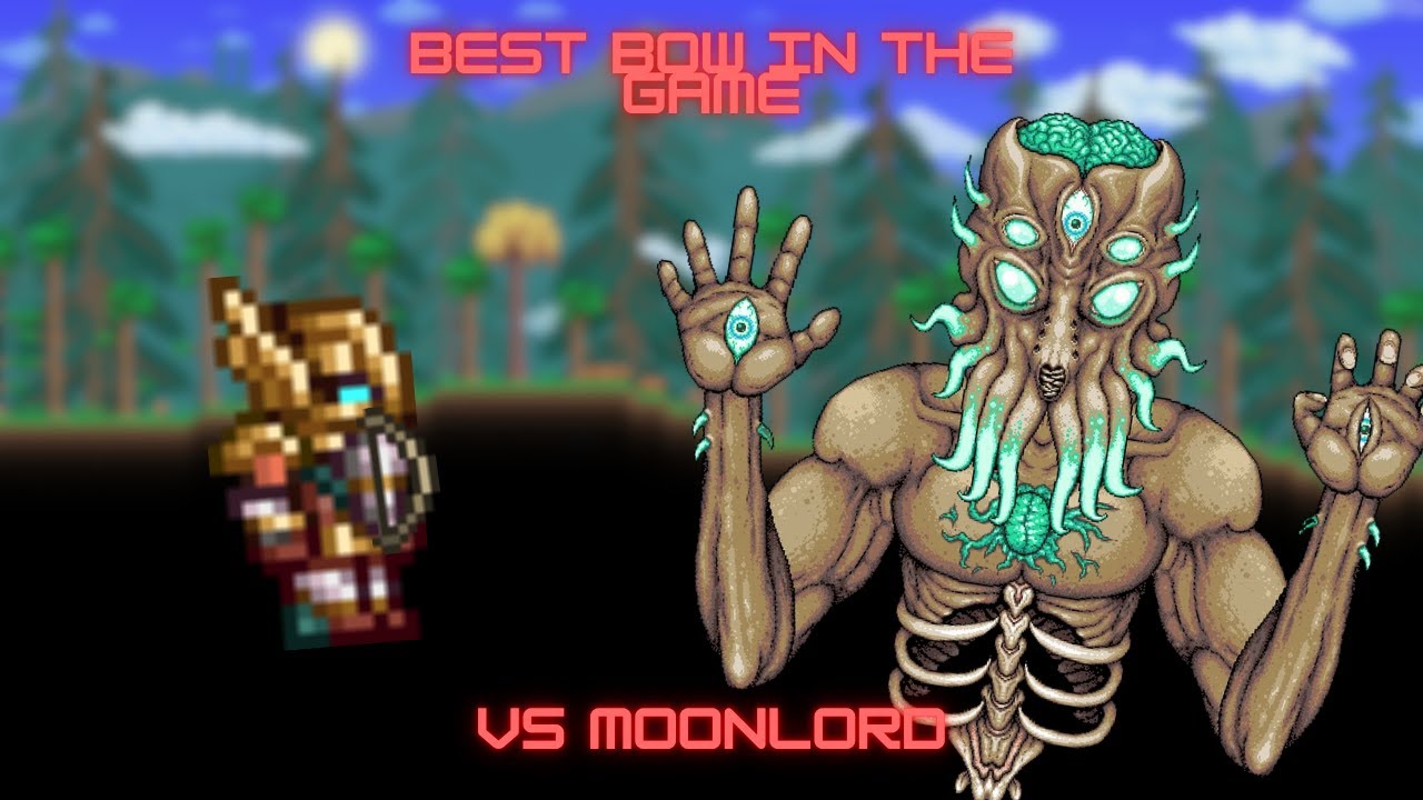 Full Moonlord fight with a Pearlwood Bow - YouTube