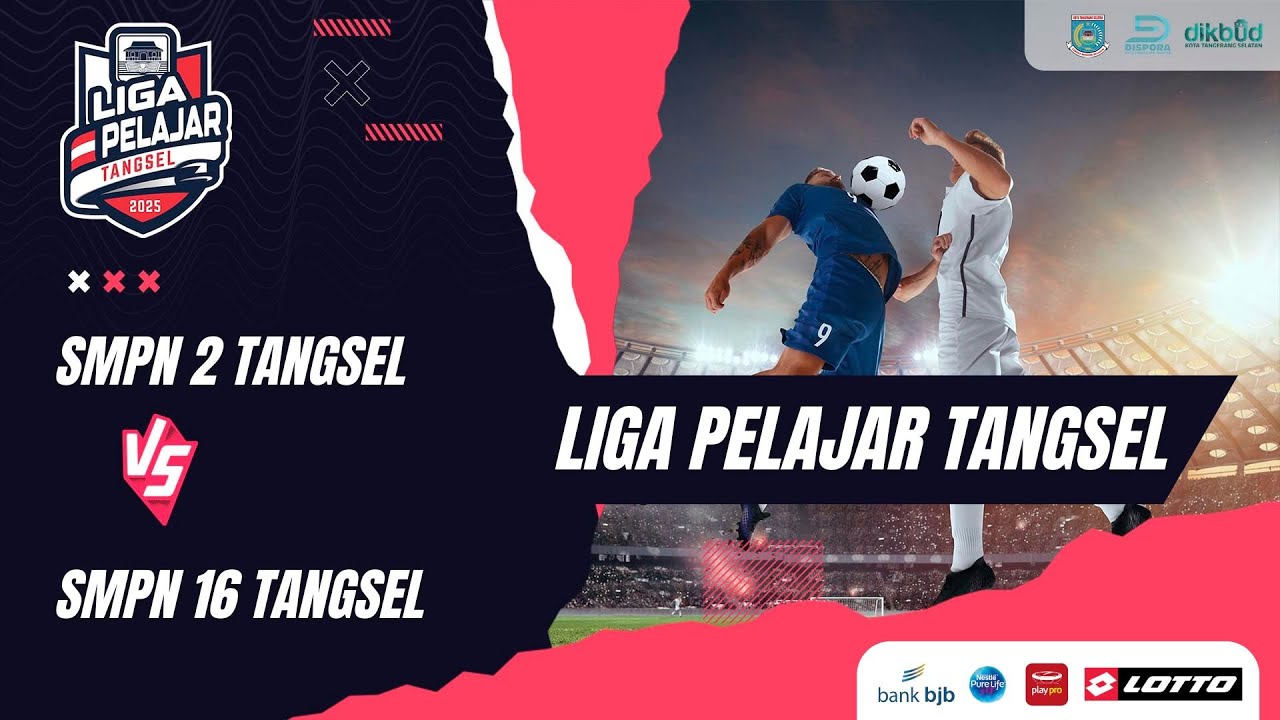 DAY-1 LIGA PELAJAR TANGSEL - Cabang Olahraga Sepak Bola SMPN 2 Tangsel ...