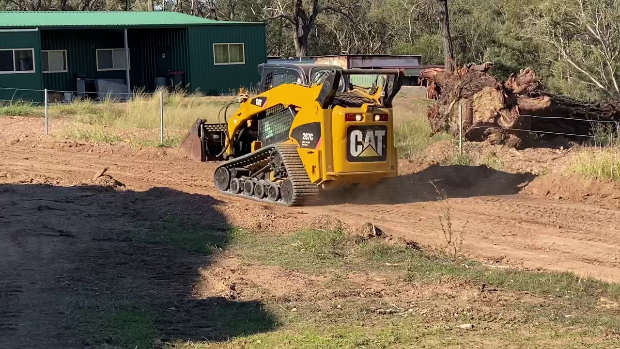 For Sale CAT 287C HIGH FLOW XPS 2 Speed - YouTube