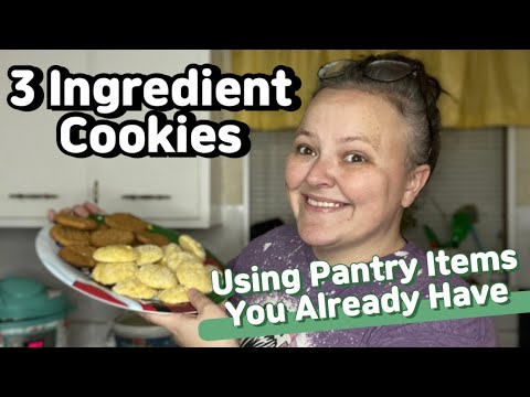 Last Minute Cookies With ONLY 3 INGREDIENTS || Great Depression Recipe ...