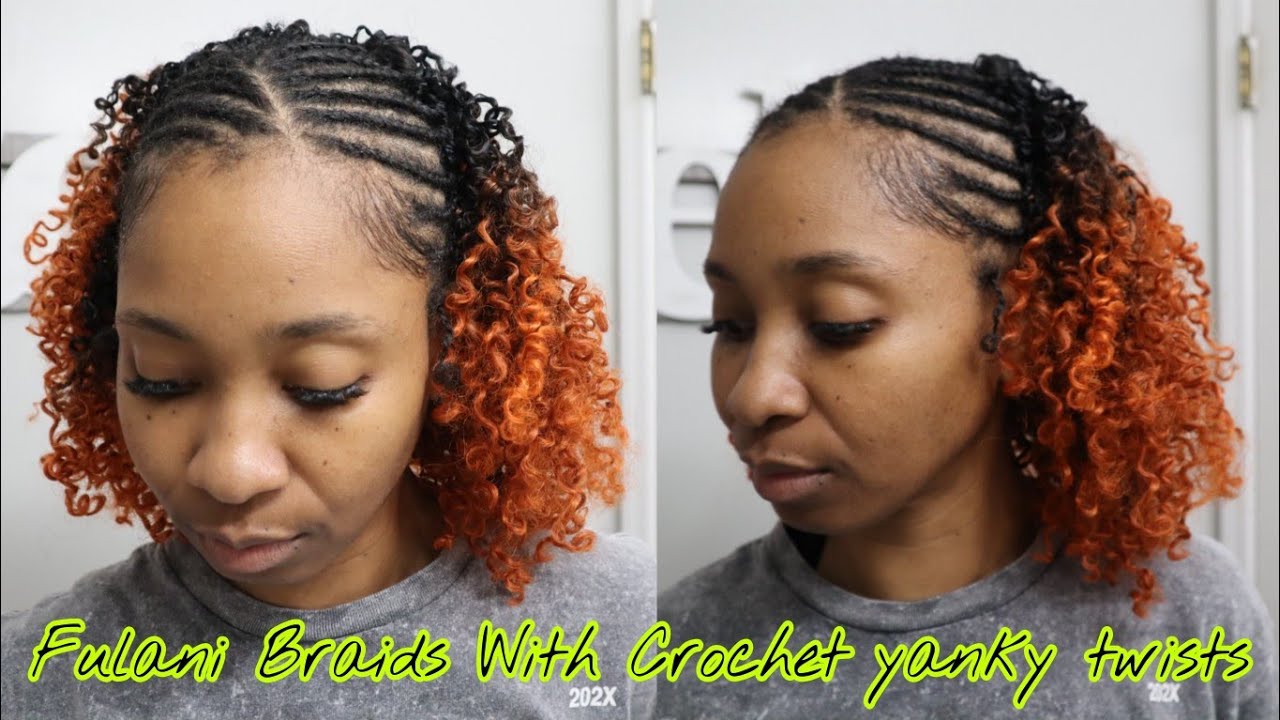 Fulani Braids With Crochet Yanky Twists| Jayda Wayda| Crochet ...
