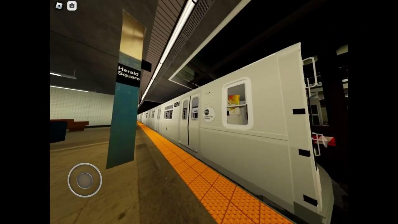 Roblox: PTA Subway 5th Ave railfanning at Herald Square Part 2 - YouTube