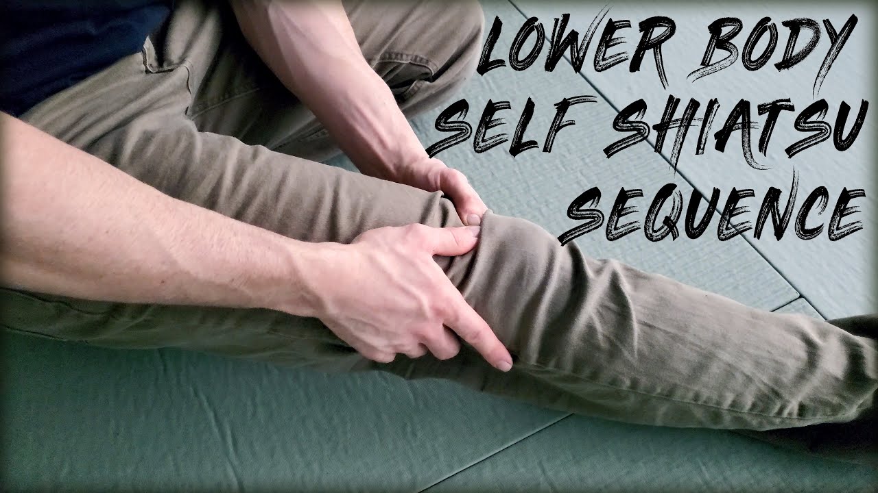 10 Minute Self Shiatsu for Lower Body Mobility | Follow Along Self ...