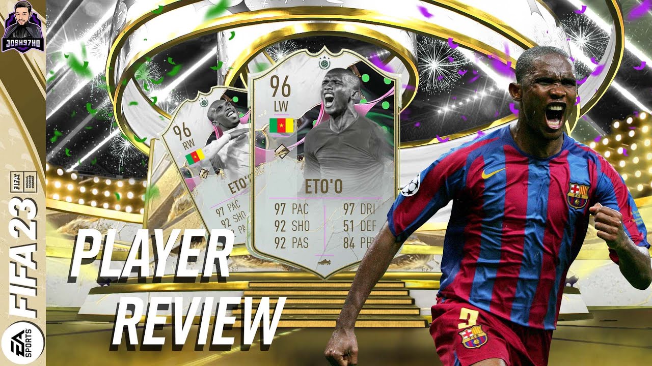 THE BEST ICON WINGER IN FIFA? 96 SHAPESHIFTER ICON ETO'O PLAYER REVIEW ...