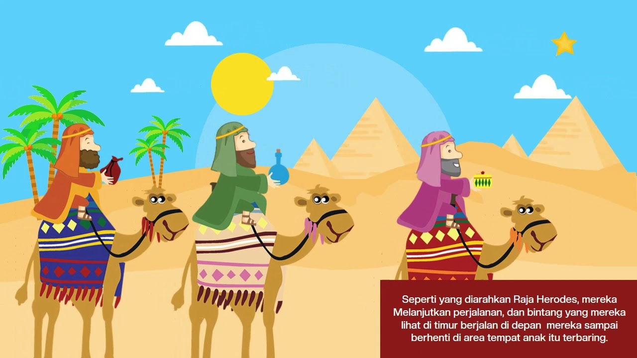 ANIMASI (Tiga Orang Majus Mencari Yesus) PPA IO-0950 - YouTube