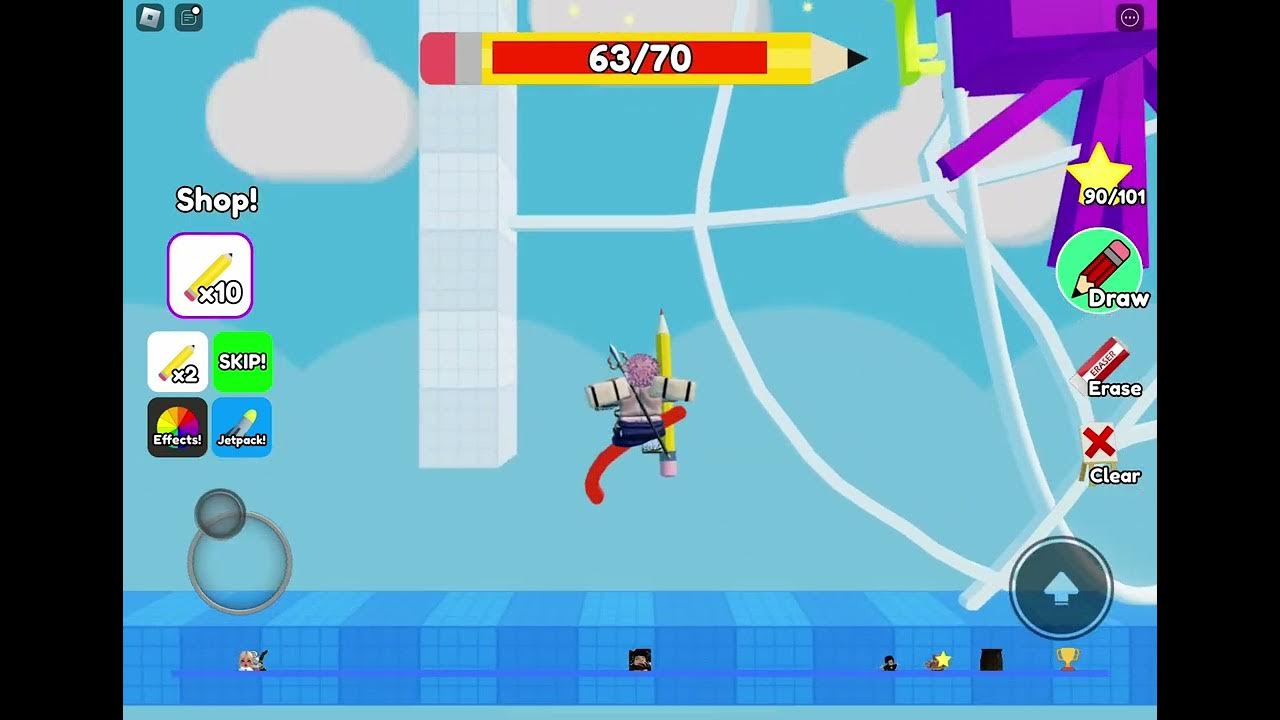 Beating spider boss|Doodle Obby - YouTube