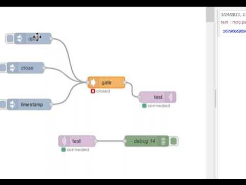 Using the Node-Red Gate Node - YouTube
