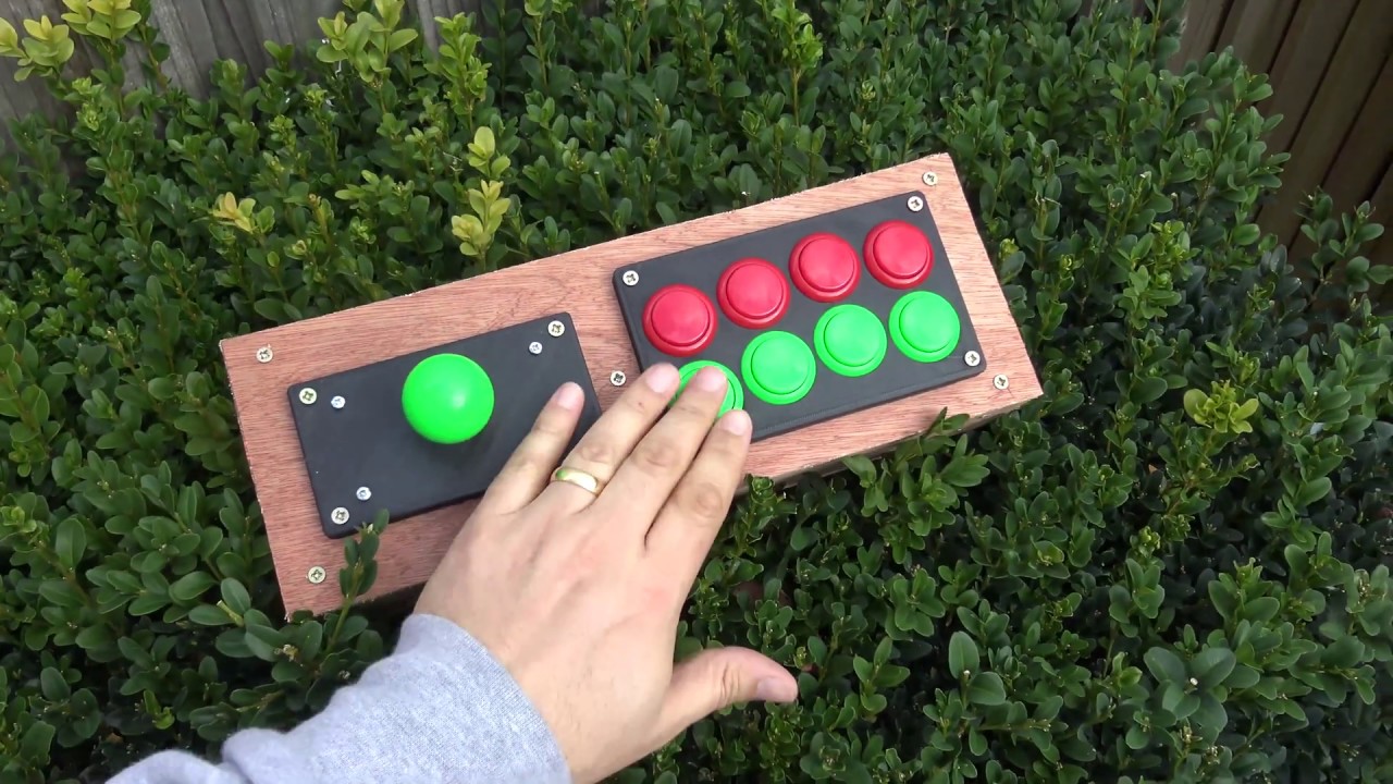 DuB-EnG: 3D Printed Arcade Machine Joystick Build - coffee table ...