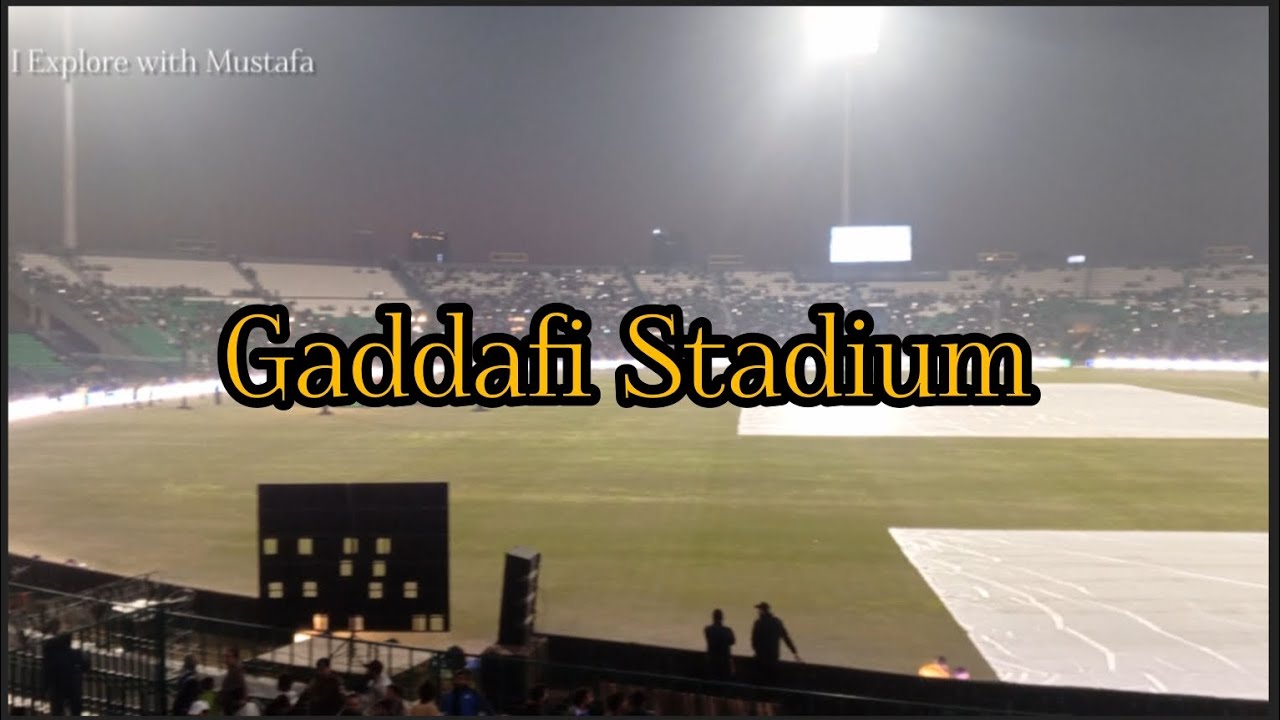 Gaddafi Stadium 🏟️ After Renovation I Champions Trophy @Explore_with ...