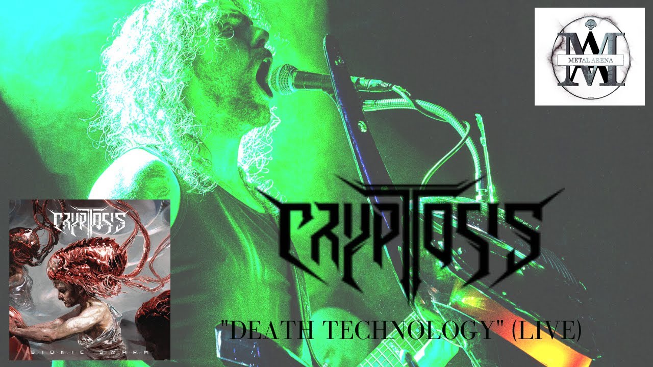 CRYPTOSIS "Death technology" Live (04/2021) - YouTube
