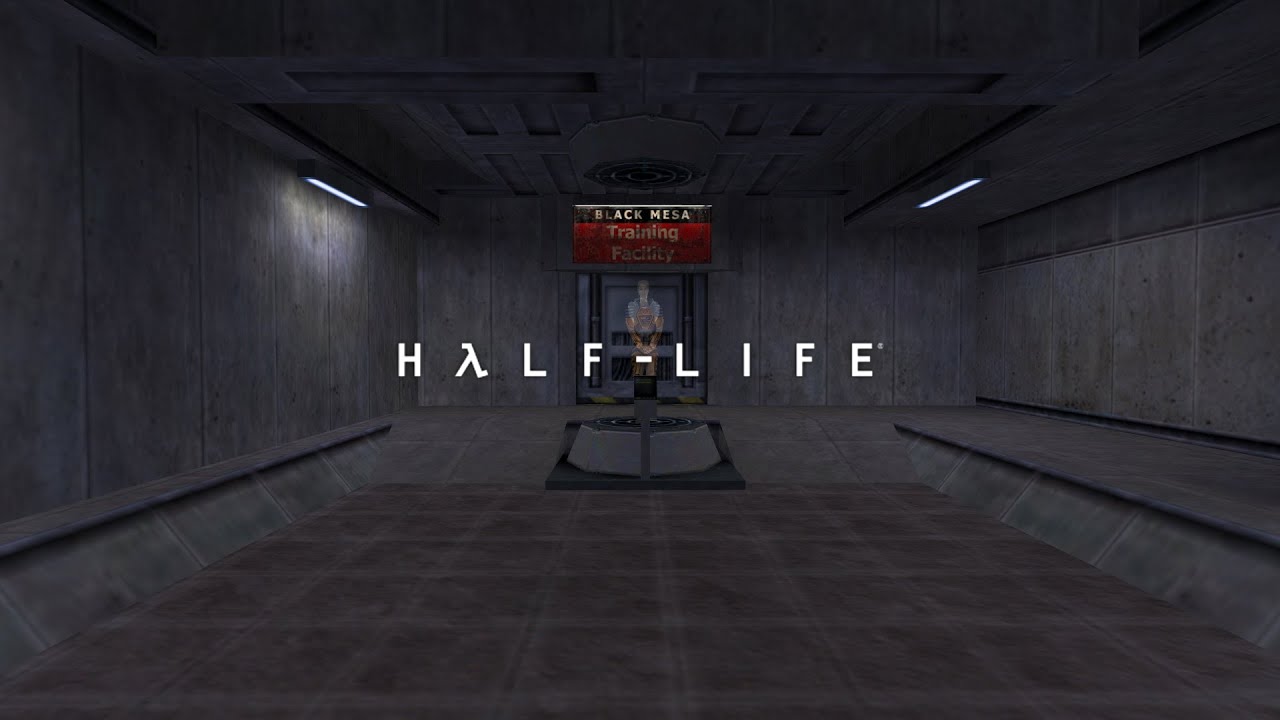 Half-Life Training Room Gameplay Walkthrough (No Commentary) - YouTube