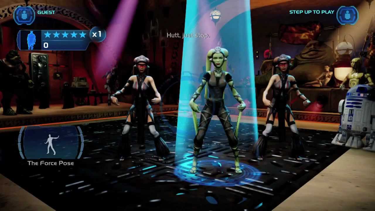 Kinect Star Wars Dance Gameplay: Princess Leia dances to "Stronger ...