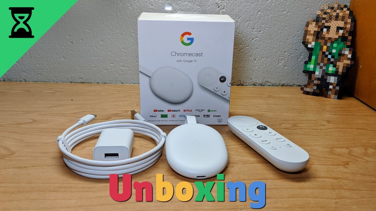 Google Chromecast with Google TV Unboxing - YouTube