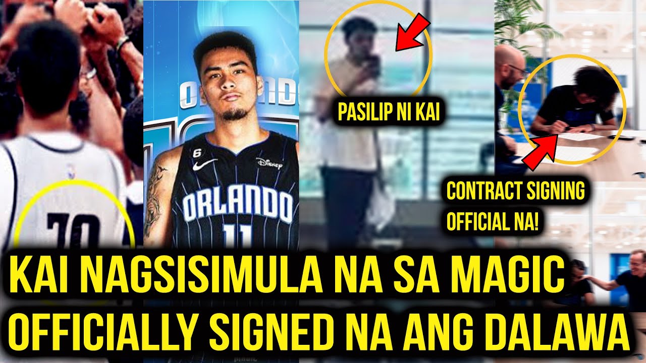 Nagsisimula na sa Magic KAI SOTTO Offense No Problem | Contract Signing ...