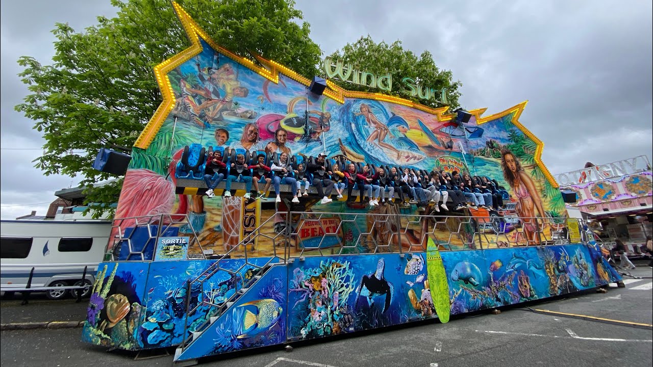 FÊTE FORAINE DE MERVILLE 2025 - YouTube