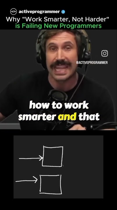 🔥 Why "Work Smarter, Not Harder" is Failing New Programmers! 🚀💻 #coding #programming #ai # ...
