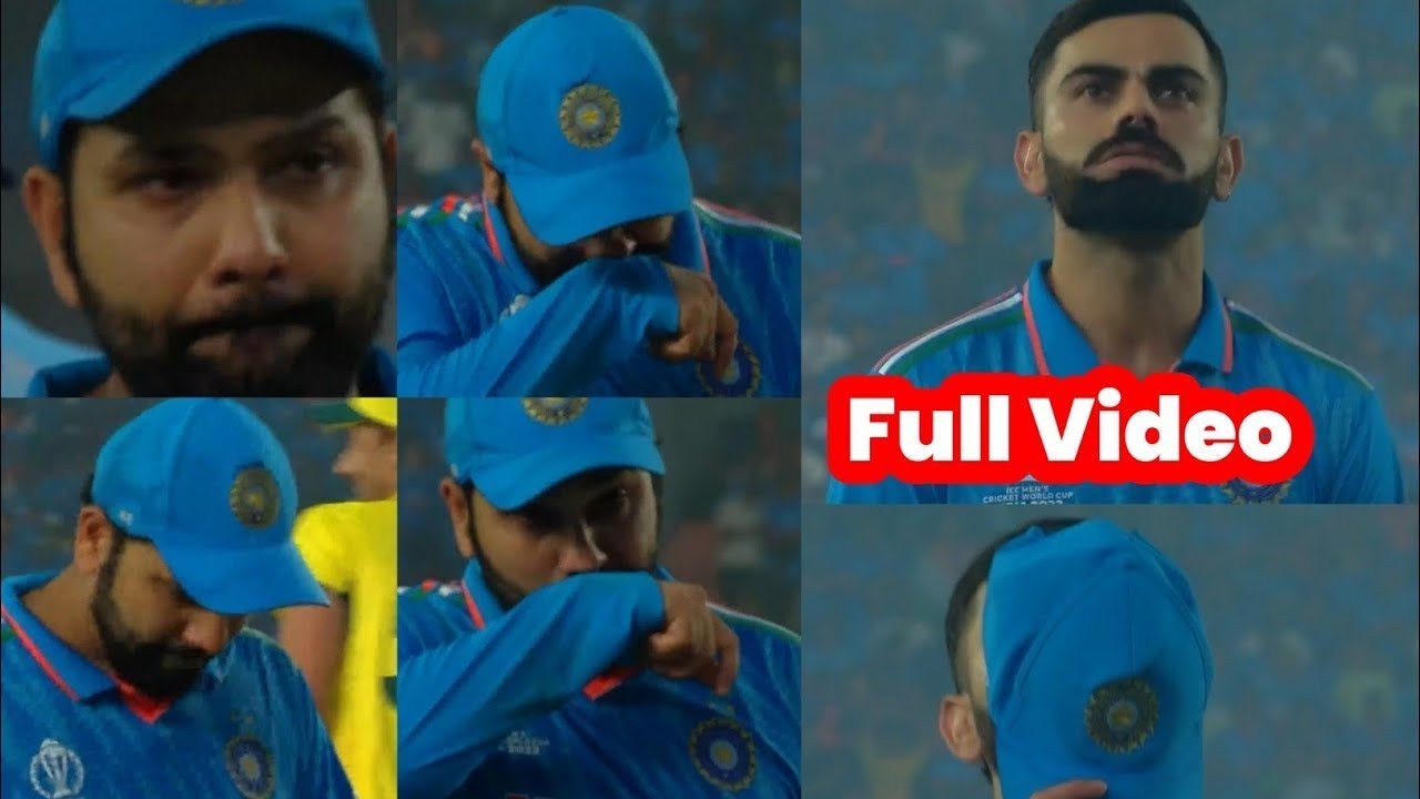 Virat Kohli, Rohit sharma, Jadeja Indian players crying after India ...