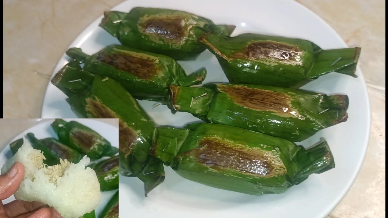 wajib dicoba!!! Jajanan legendaris Resep Lemper ayam lembut - YouTube