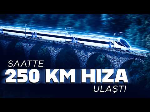 Milli elektrikli hızlı tren rekorunu geliştirdi