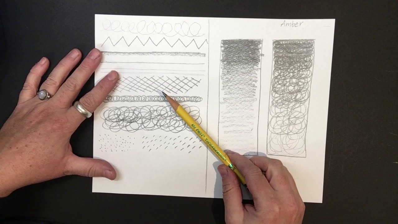 The Elements of Line, Pattern, Shading (all ages) - YouTube