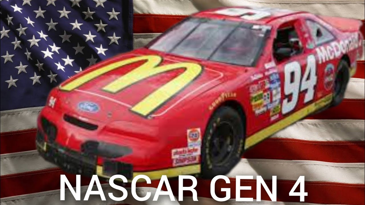 NASCAR gen 4 1992-2007 - YouTube